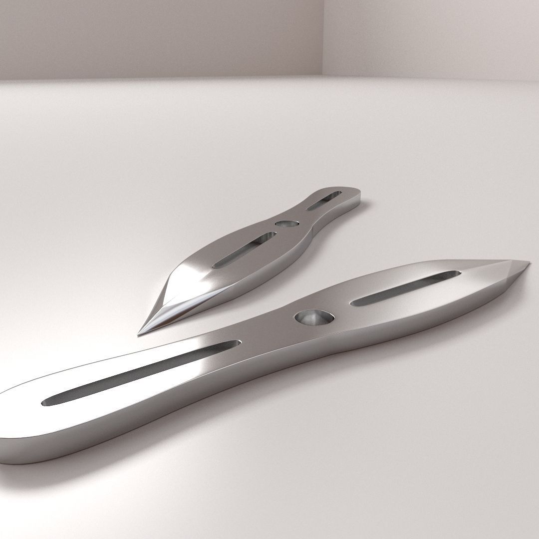 Throwing Knife 3D model | CGTrader