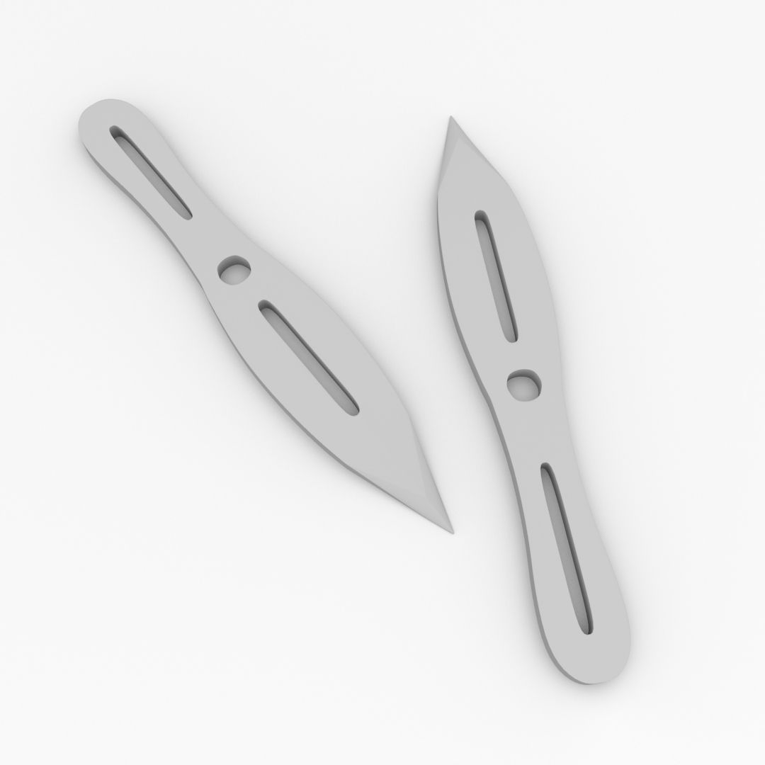 Throwing Knife 3D model | CGTrader