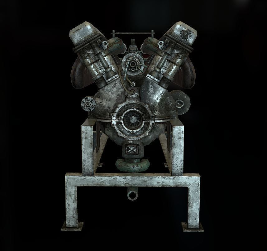 3D model EngineBlock model01 VR / AR / low-poly | CGTrader