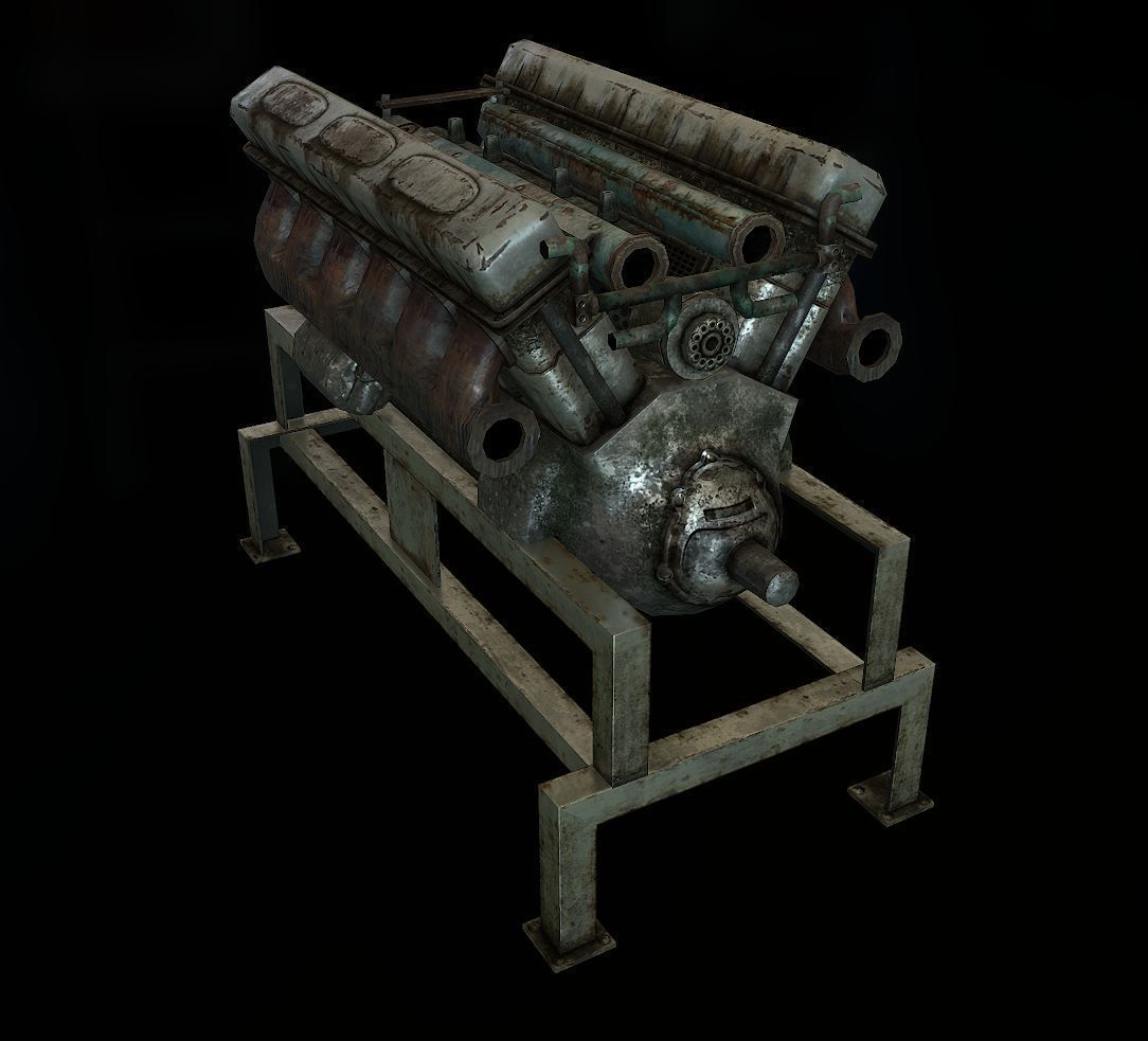 3D model EngineBlock model01 VR / AR / low-poly | CGTrader