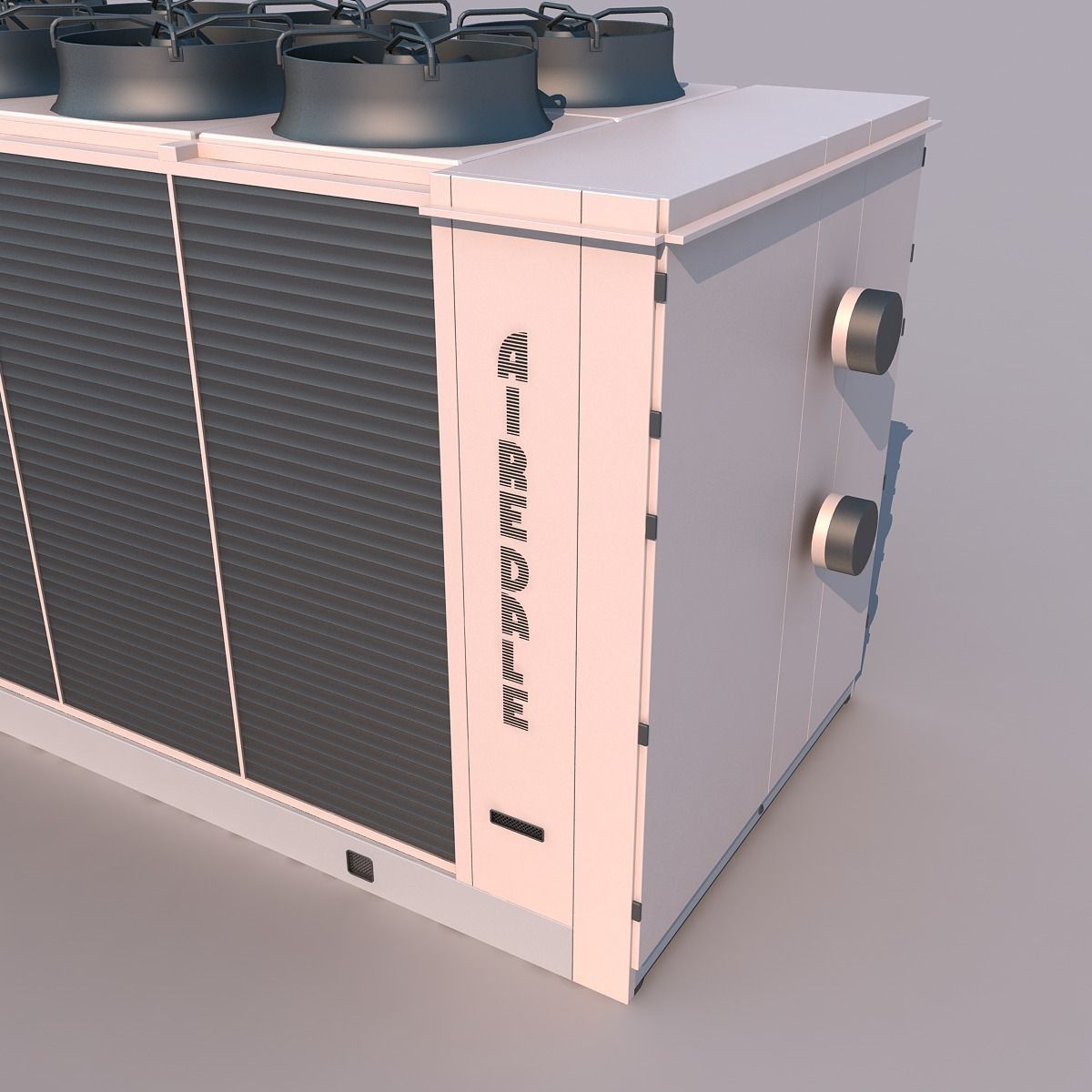 Condenser airconditioner - airconditioner 3D model | CGTrader