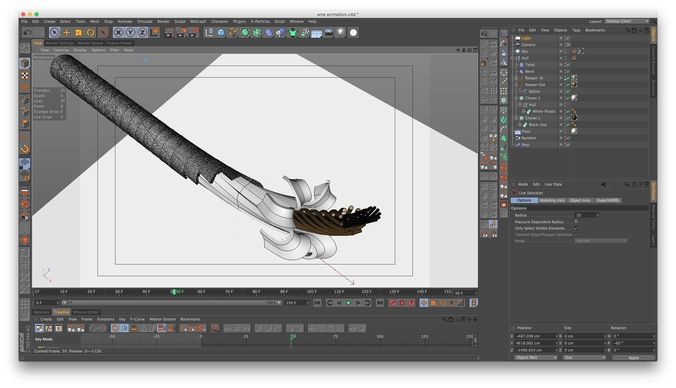 Wire animation 3D Model animated .c4d - CGTrader.com