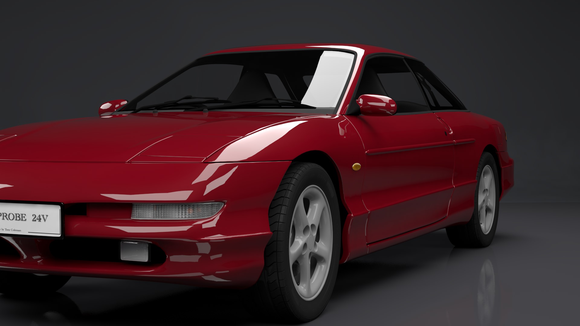ford probe gt 24v 3D Models - CGTrader.com