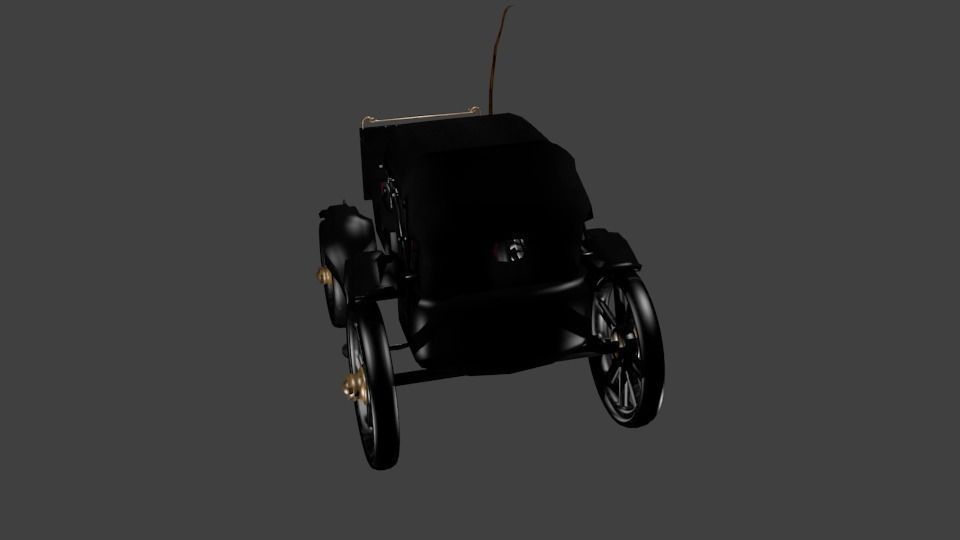 3D model Victorian Horse Carriage VR / AR / low-poly | CGTrader
