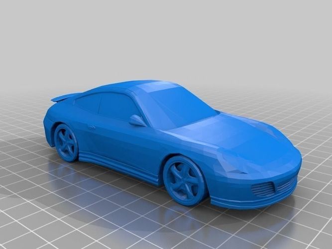 Porsche 911 car for WeLoveCars collection ... free 3D Model 3D ...