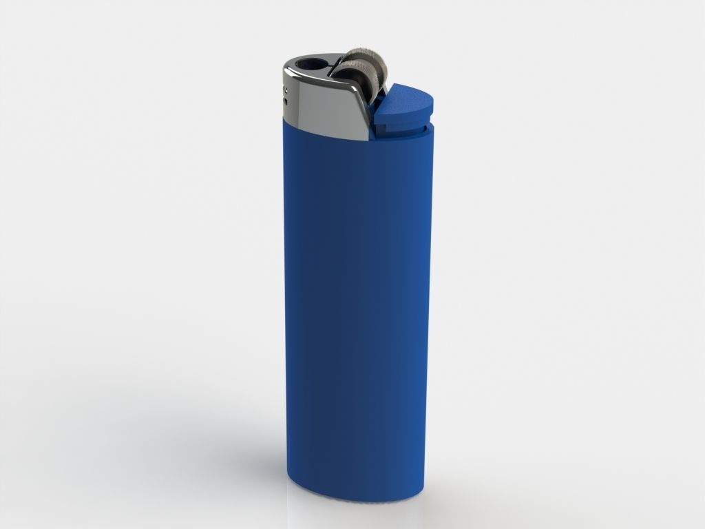 BIC Lighter 3D model | CGTrader