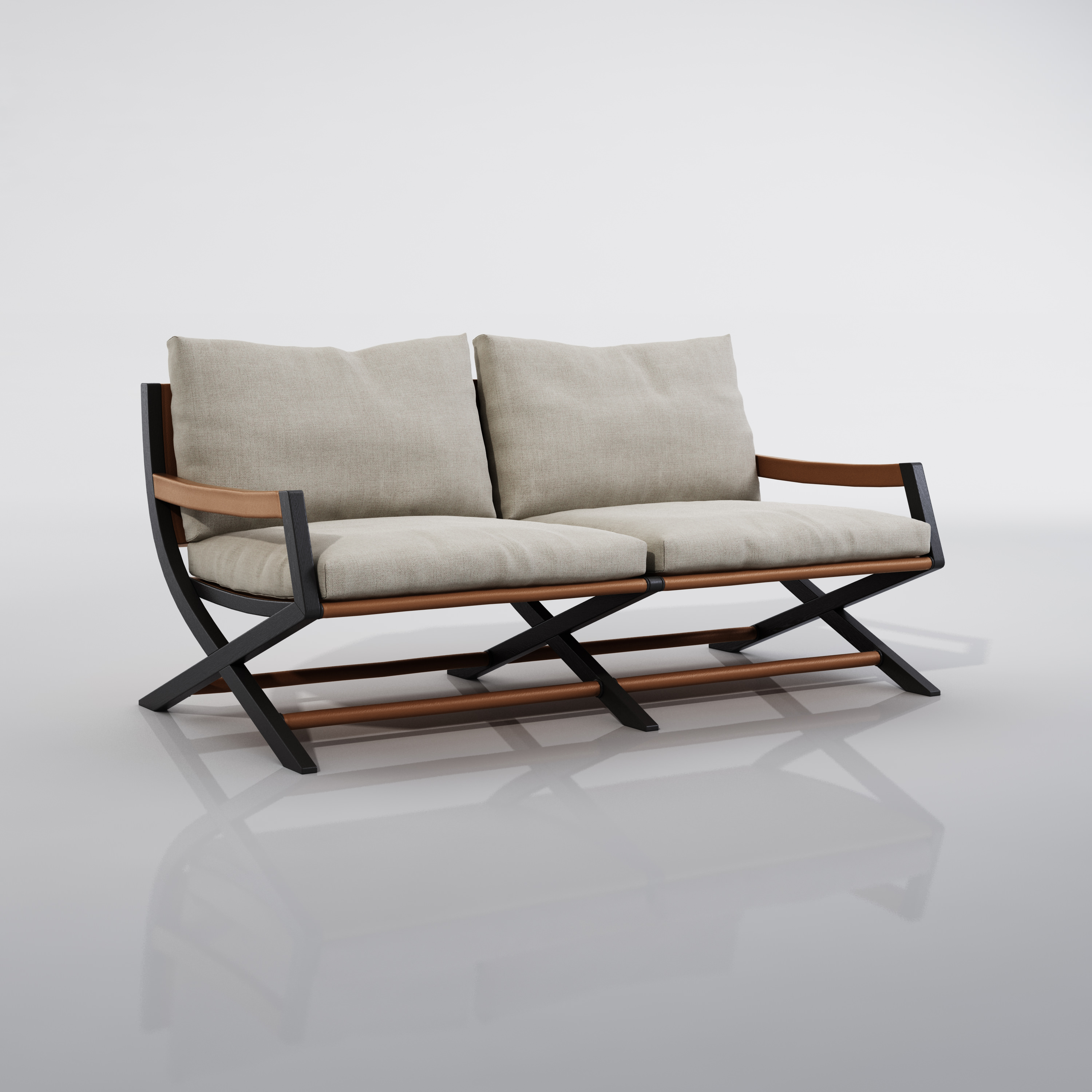 Flexform Emily 3D model | CGTrader