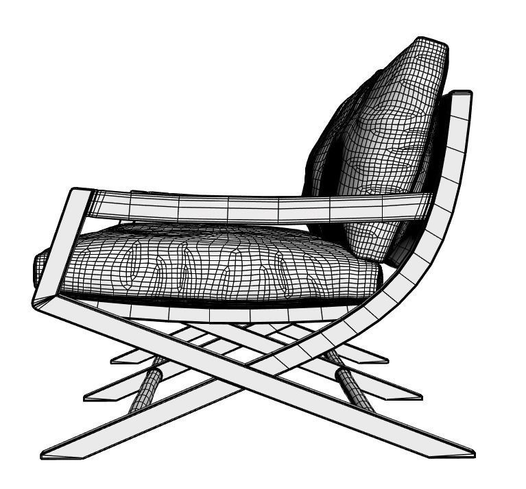 Flexform Emily 3D model | CGTrader