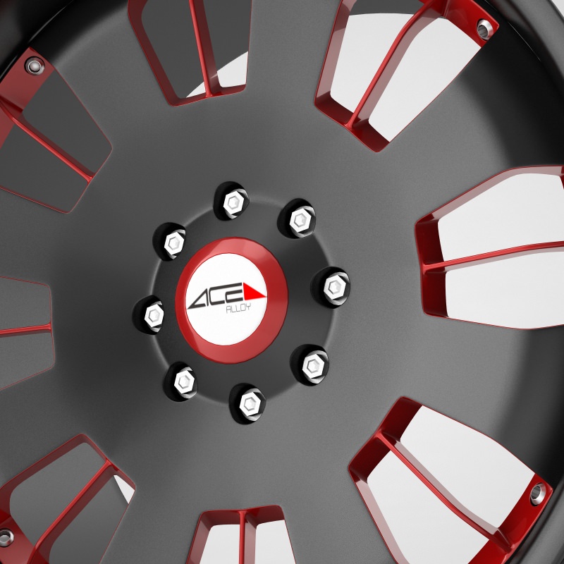 Antera Ace Asanti rims 3D model | CGTrader