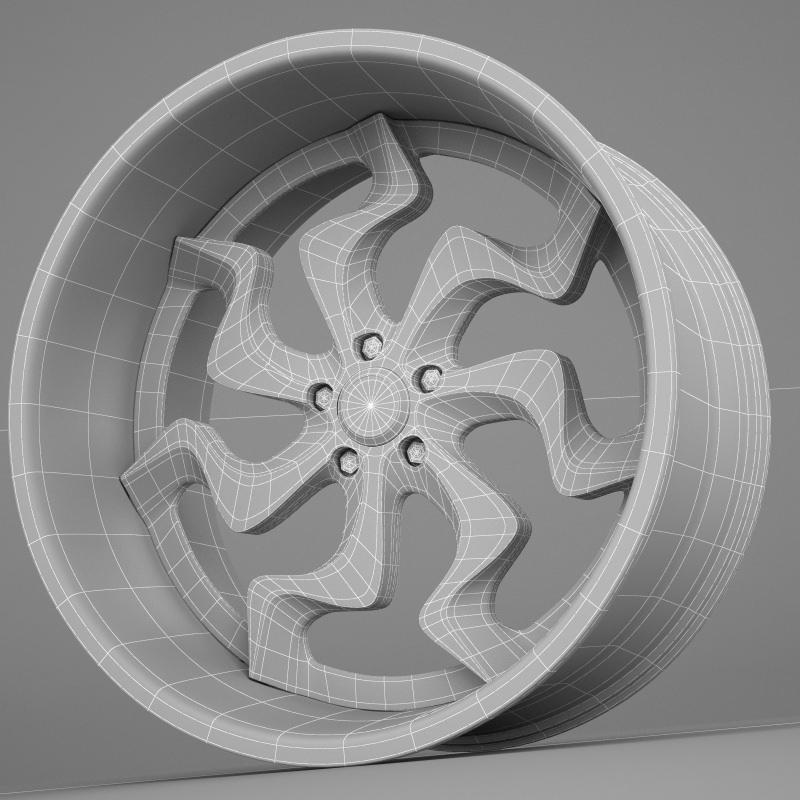 Antera Ace Asanti rims 3D model | CGTrader