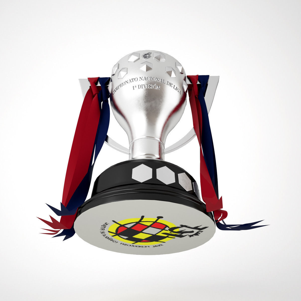 Spain La Liga Trophy 3D model | CGTrader