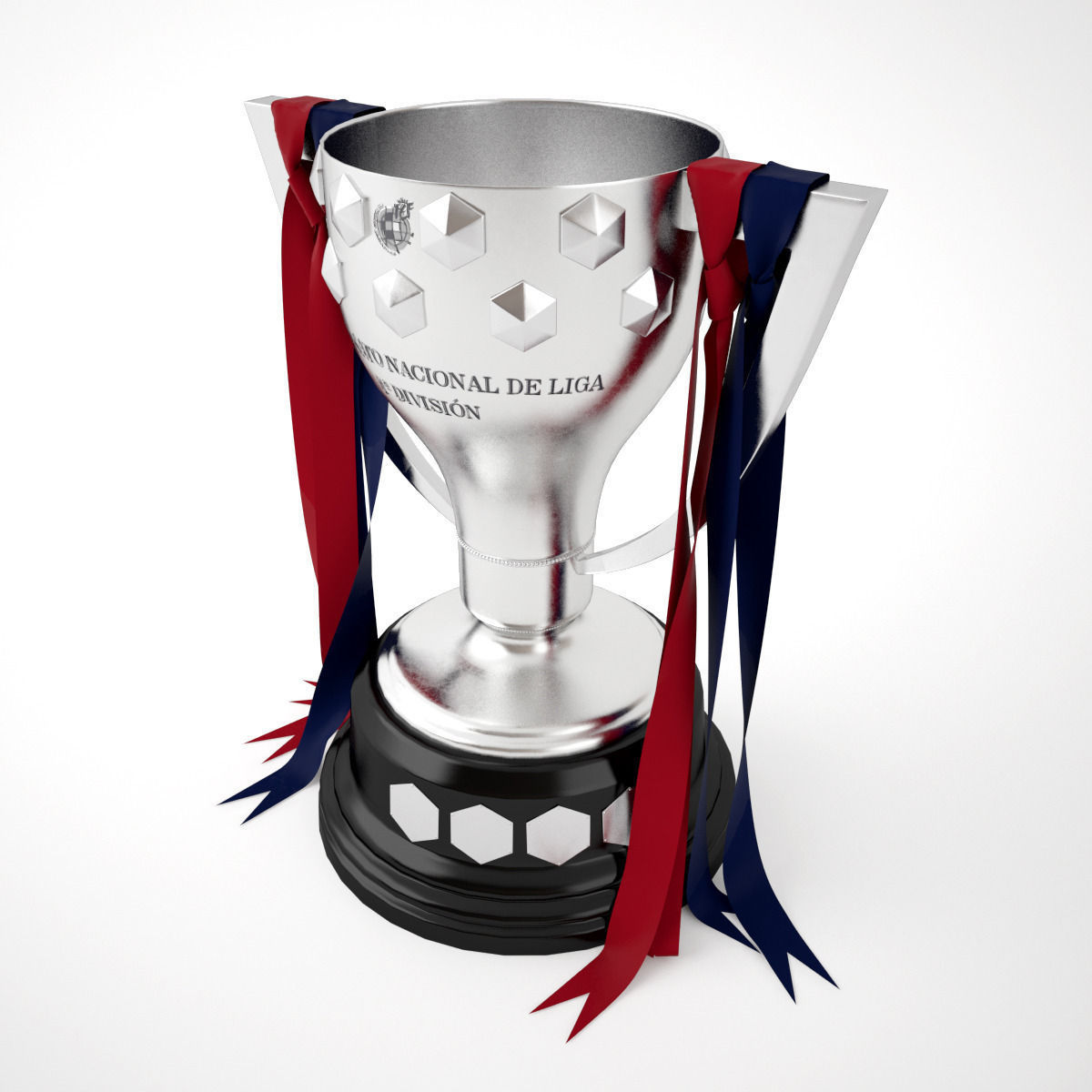 Spain La Liga Trophy 3D model | CGTrader