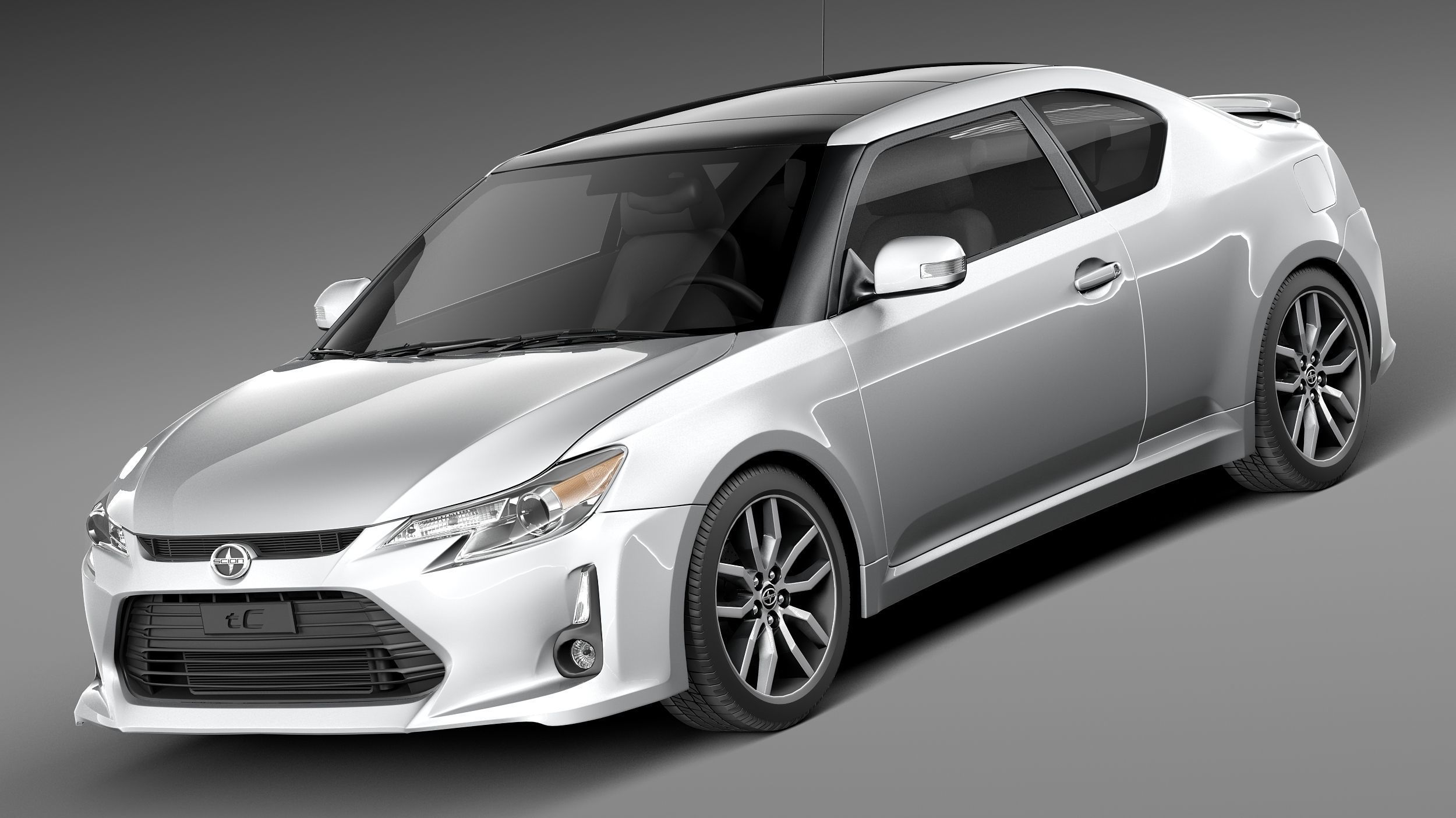 Scion tC - 2014 3D model | CGTrader