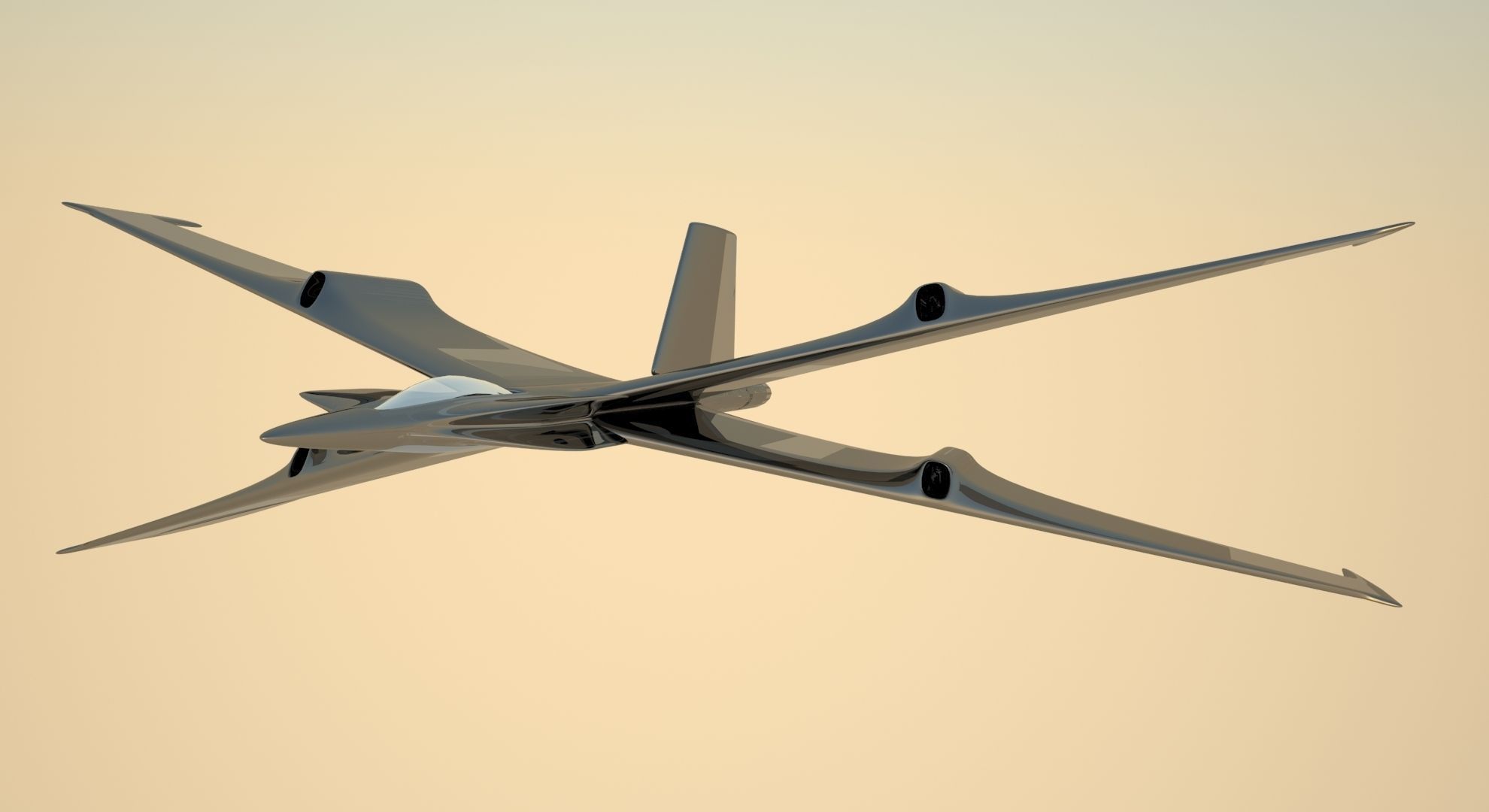 Spaceship - a simple spaceship 3D model | CGTrader