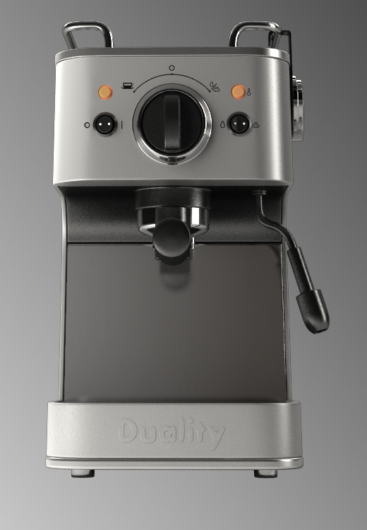 Duality Espressivo Coffee Machine 3D model | CGTrader