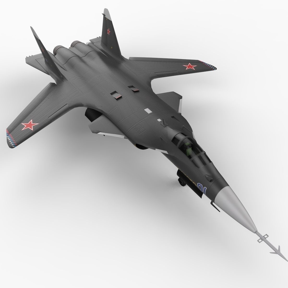 Sukhoi SU47 Berkut 3D Model .max .obj .3ds .fbx .c4d .lwo .lw .lws ...