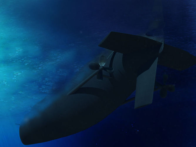 USS HALIBUT SSGN587 3D Model .max .obj .3ds .c4d .lwo .lw .lws .ma .mb ...