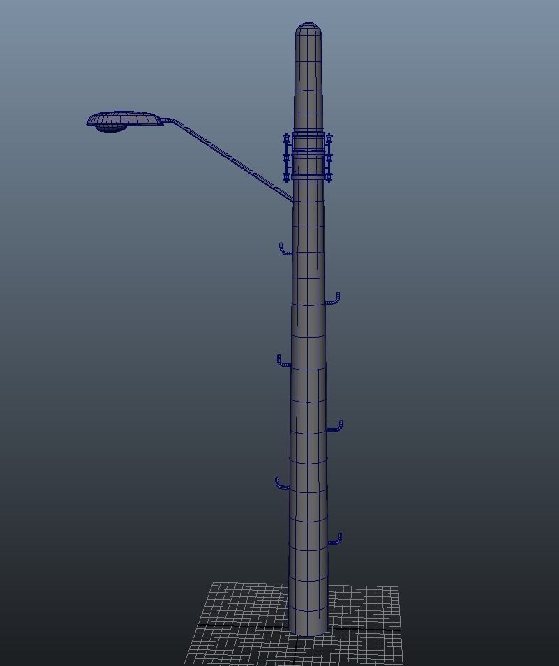 3D model Street lamp VR / AR / low-poly | CGTrader