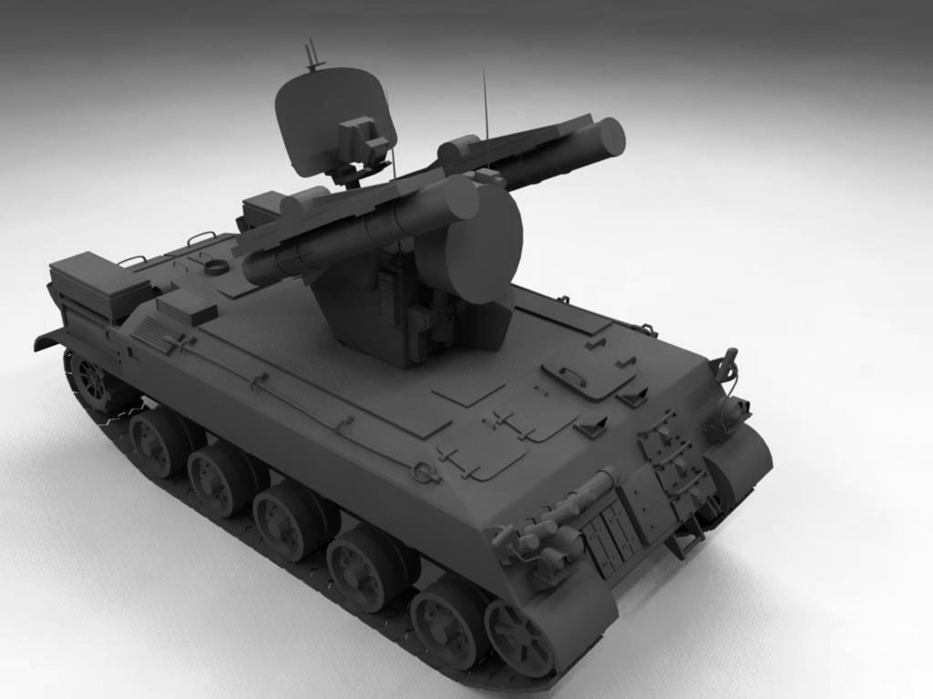 AMX30 Roland Ground To Air Missile System 3D Model .max .obj .3ds .c4d ...