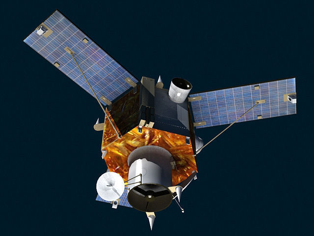 Ikonos Observation Satellite 3D Model .max .obj .3ds .c4d .lwo .lw .lws ...