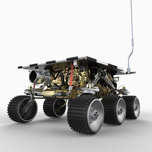 Mars Sojourner Pathfinder Rover 3D Model .max .obj .3ds .c4d .lwo .lw ...