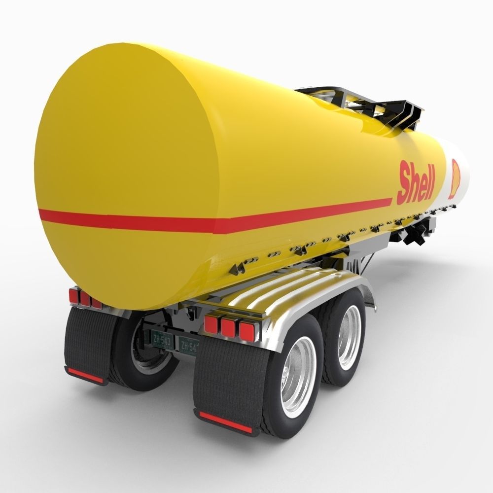 3D model Shell Tanker VR / AR / low-poly | CGTrader