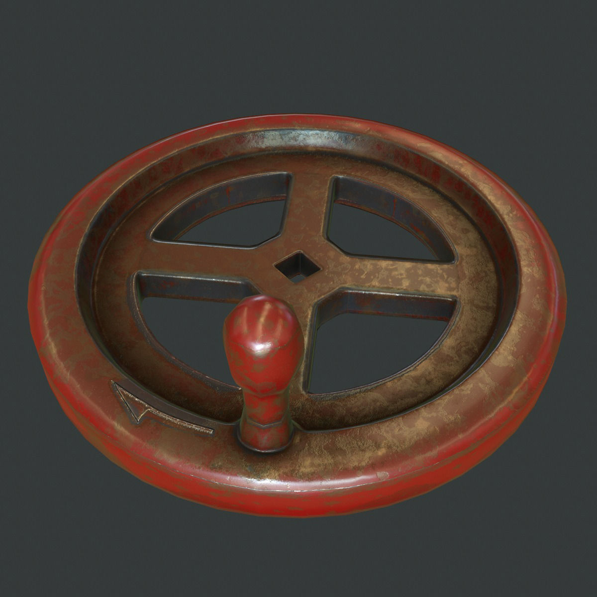 3D model Crank Wheel VR / AR / low-poly | CGTrader