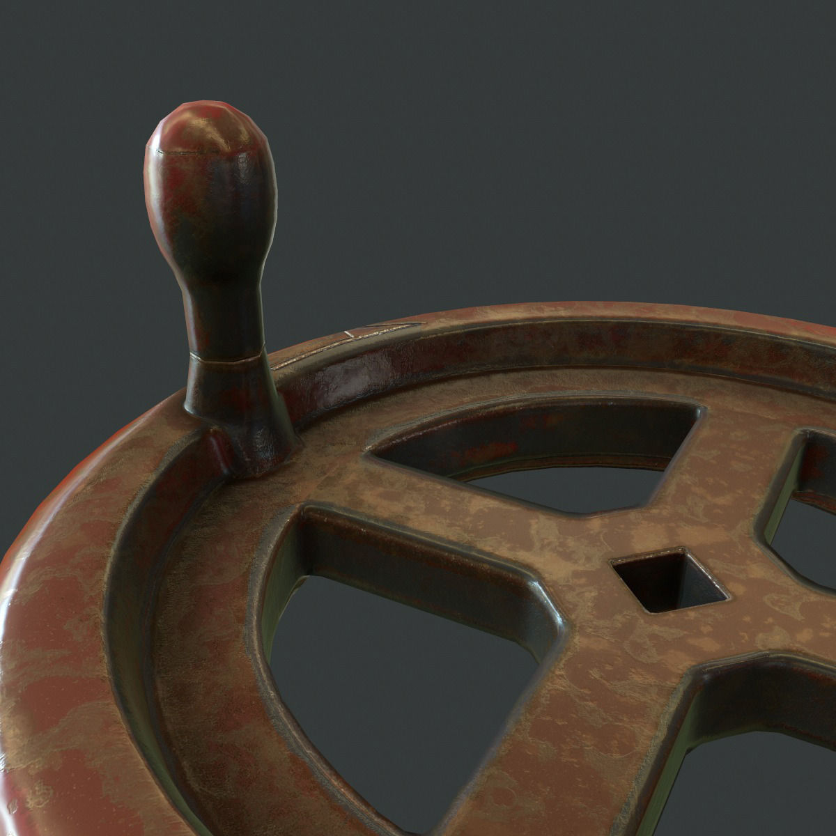 3D model Crank Wheel VR / AR / low-poly | CGTrader