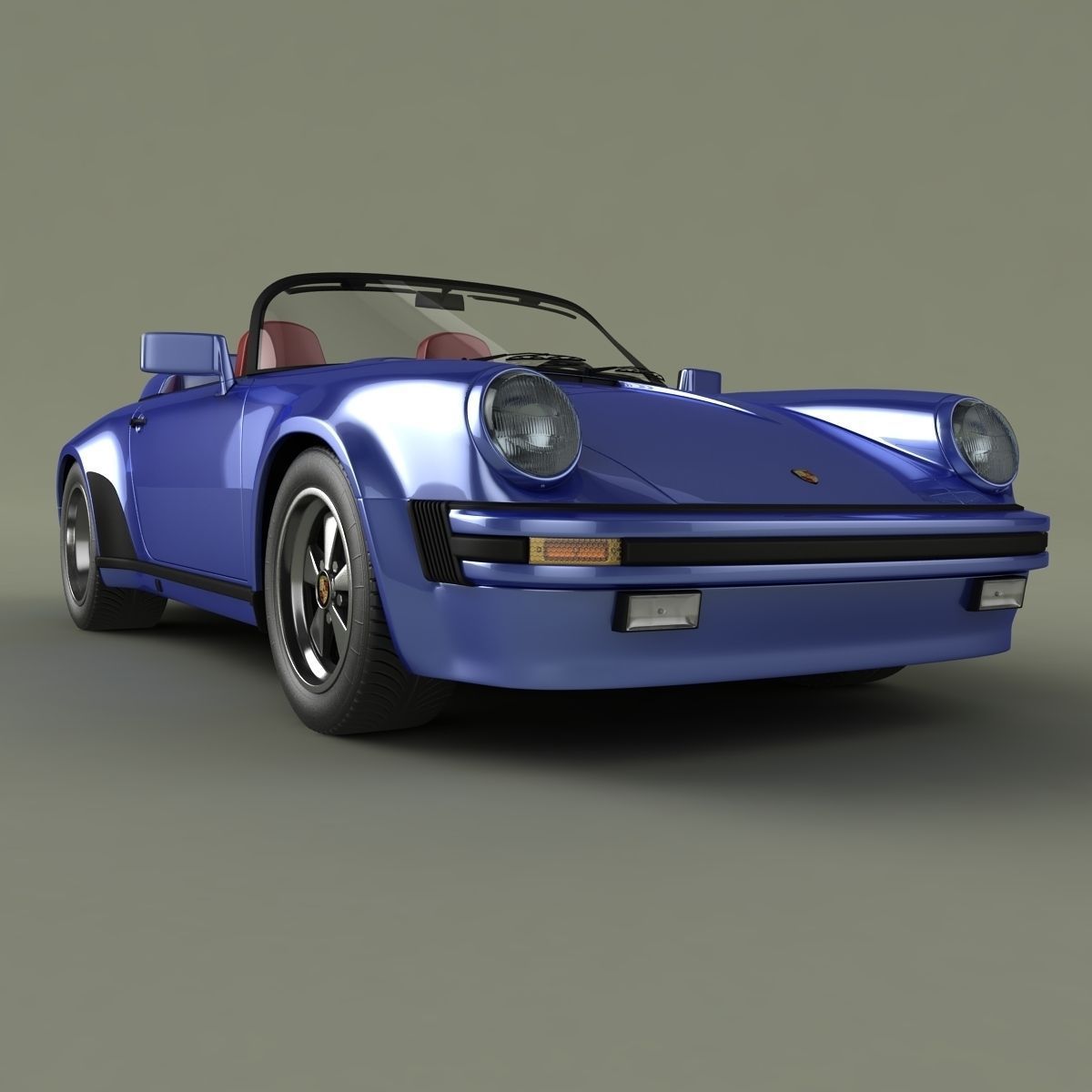 Porsche 911 Speedster 3D model | CGTrader