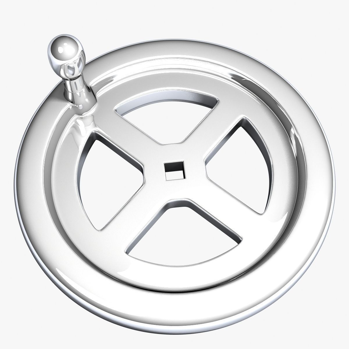 Crank Wheel High poly 3D model | CGTrader