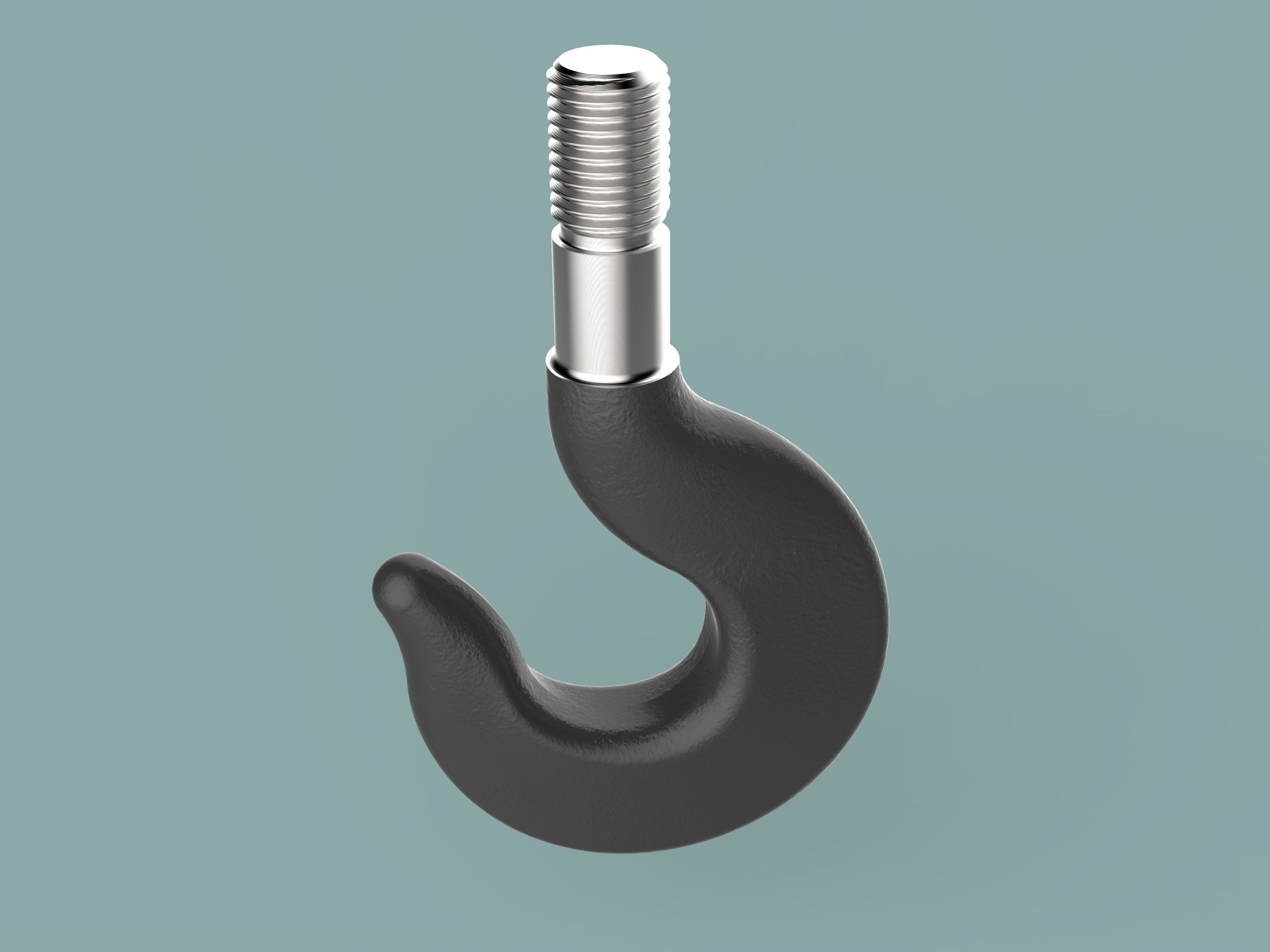 Lifting hook 3D model | CGTrader