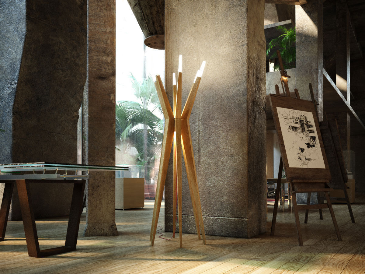 Archmodels vol 138 - lamps and coffee tables 3D model | CGTrader