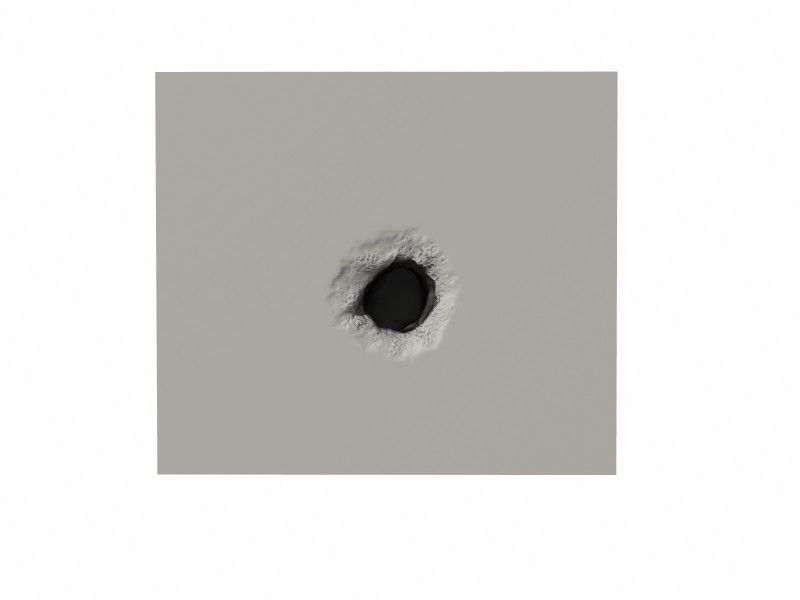 Bullet Hole 3D model | CGTrader