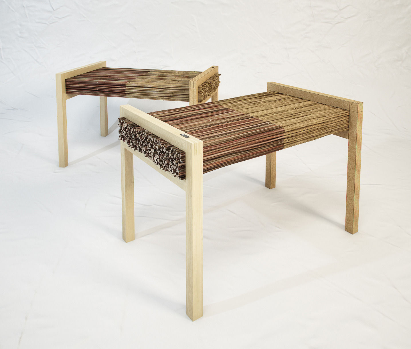 STUDIO VACEK Haluz bench by Tomas Vacek 3D model | CGTrader