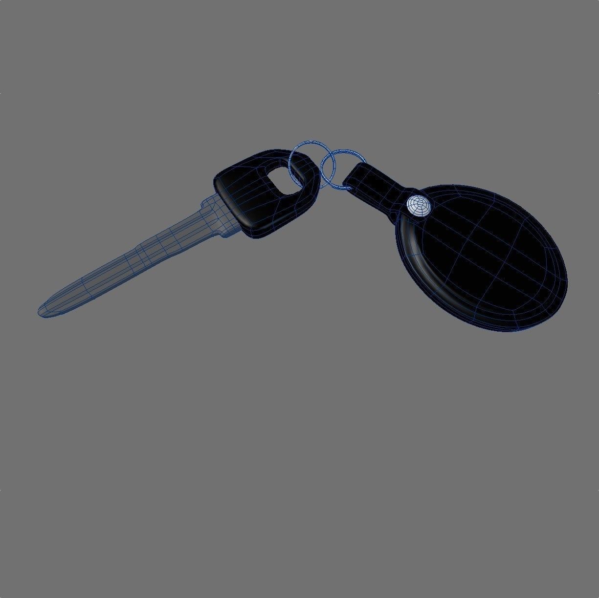 Ignition Key 3D model | CGTrader