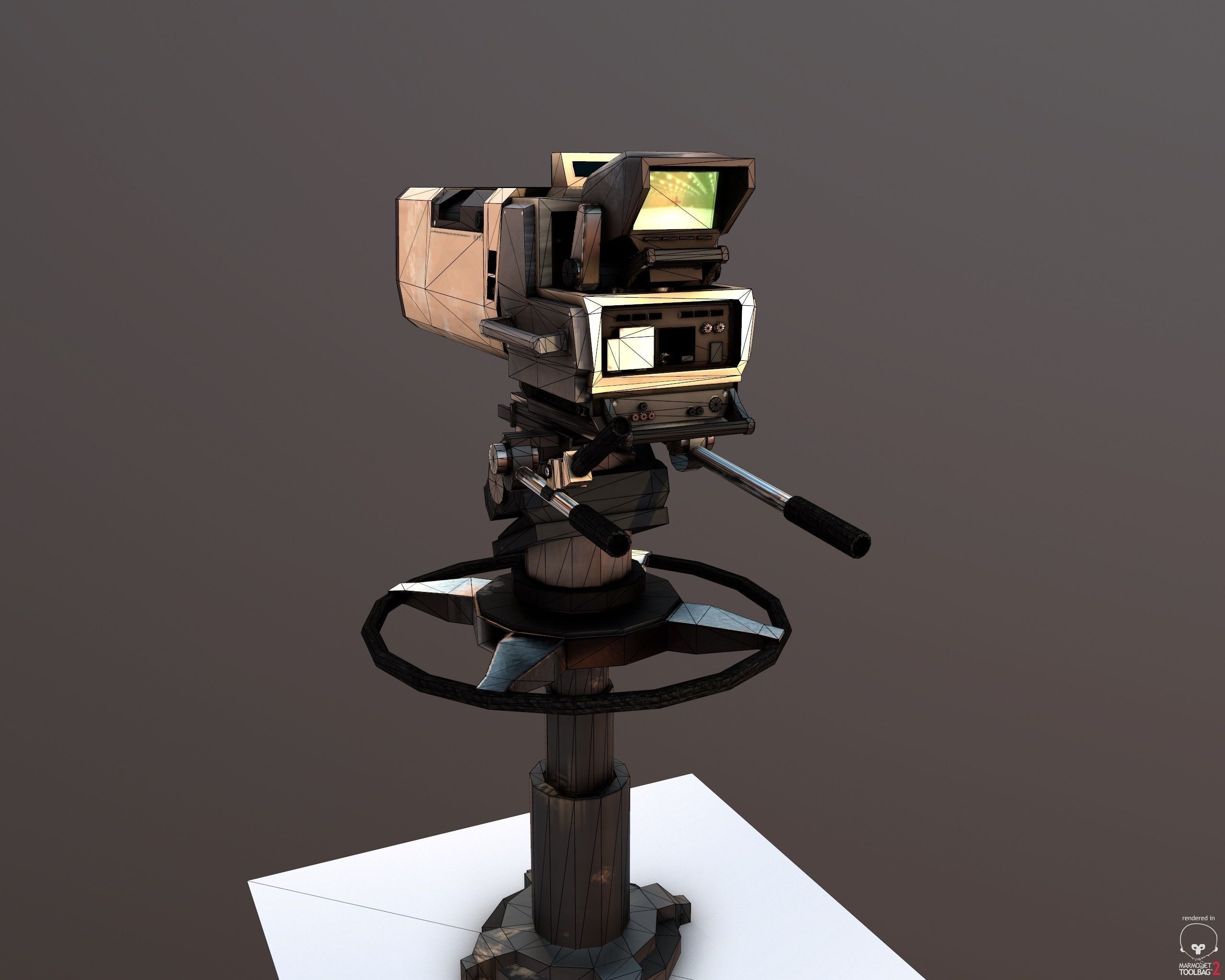 Studio Camera 3D Model Game ready .fbx .tga - CGTrader.com