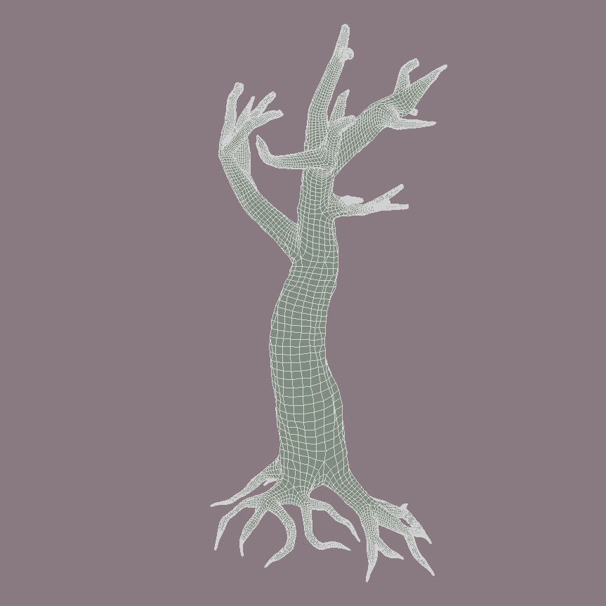Spooky Tree 3D model | CGTrader