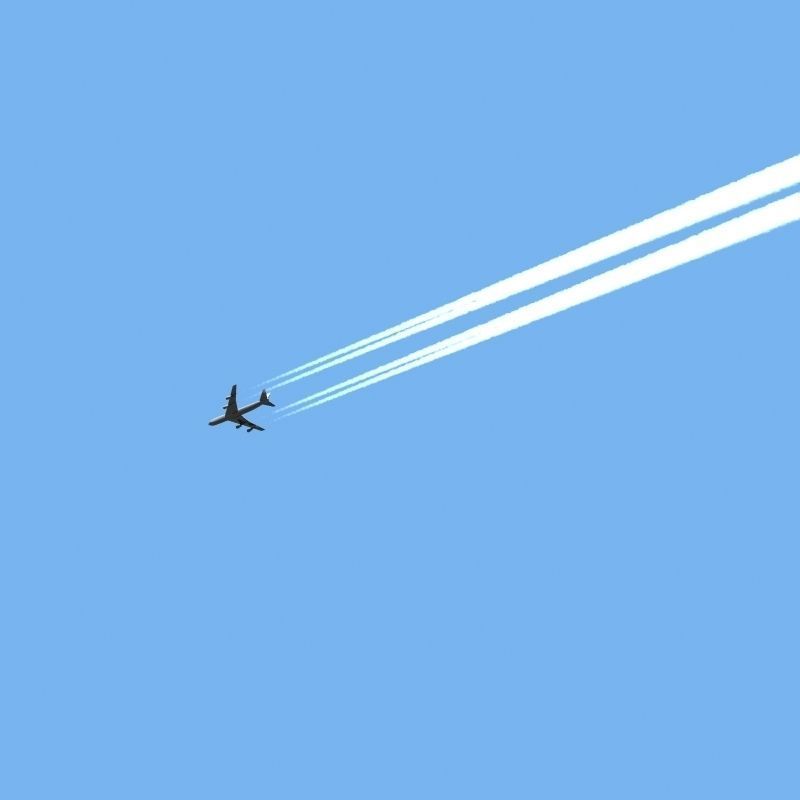 Animated Jet Contrails 3D model animated | CGTrader