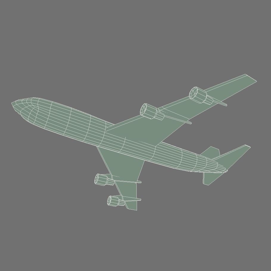 Animated Jet Contrails 3D model animated | CGTrader