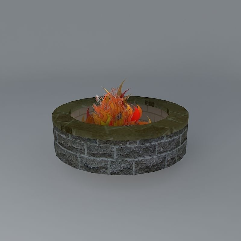 Fire Pit free 3D model | CGTrader