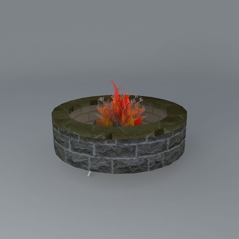 Fire Pit free 3D model | CGTrader