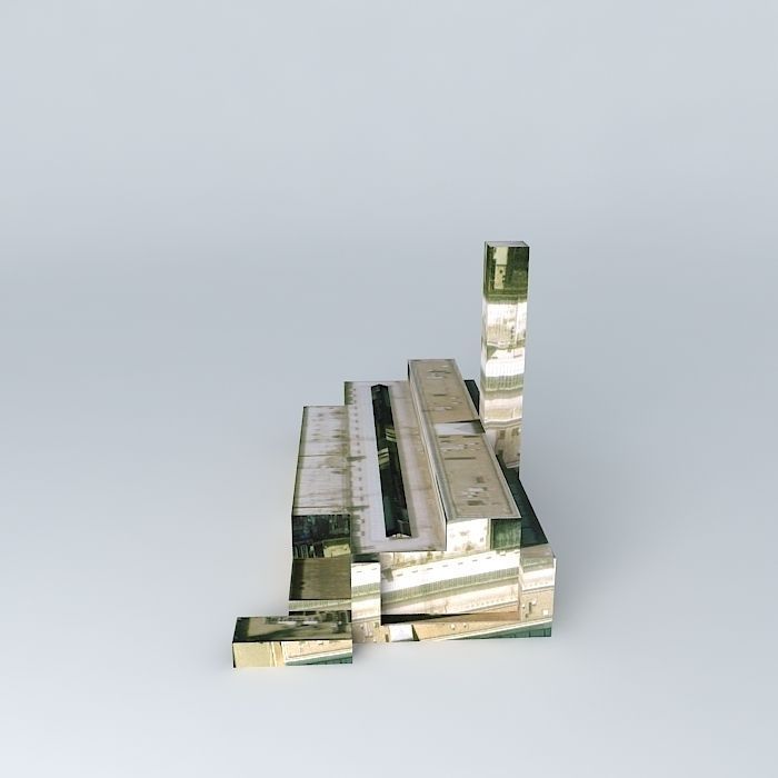 Tate Modern, London free 3D model | CGTrader