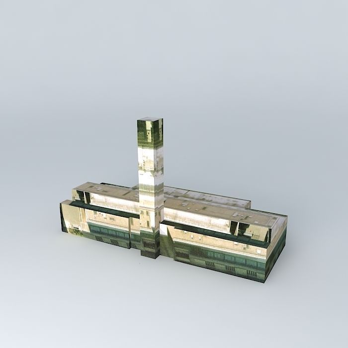 Tate Modern, London free 3D model | CGTrader