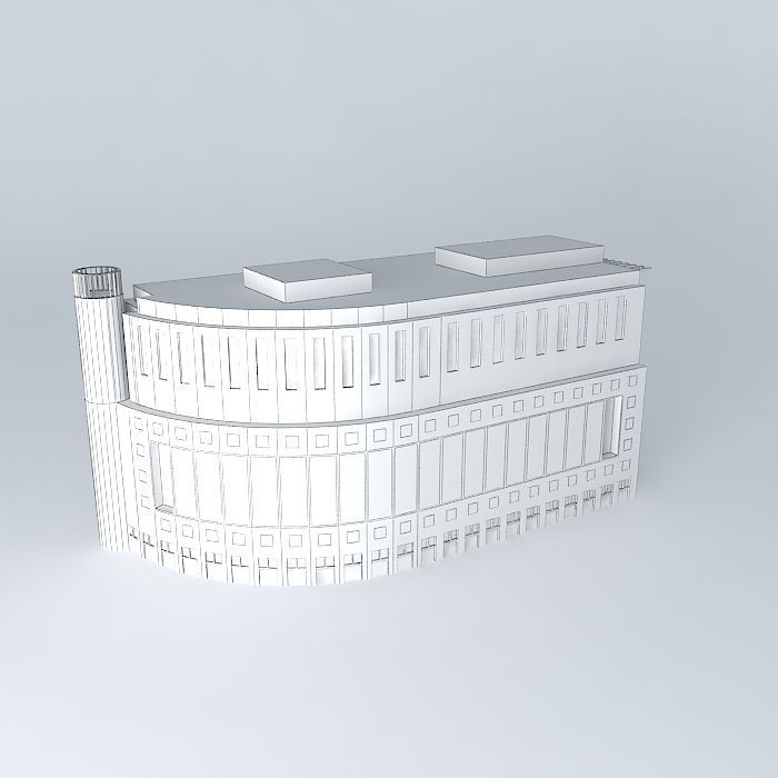 20 Cabot Square, Canary Wharf, London free 3D model | CGTrader