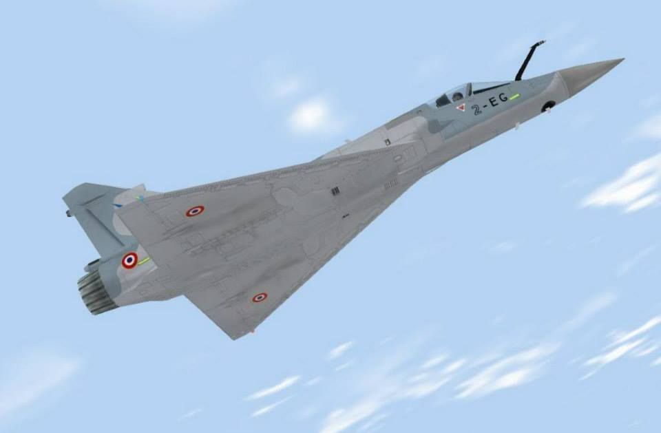 3D model Mirage 2000-5 VR / AR / low-poly | CGTrader