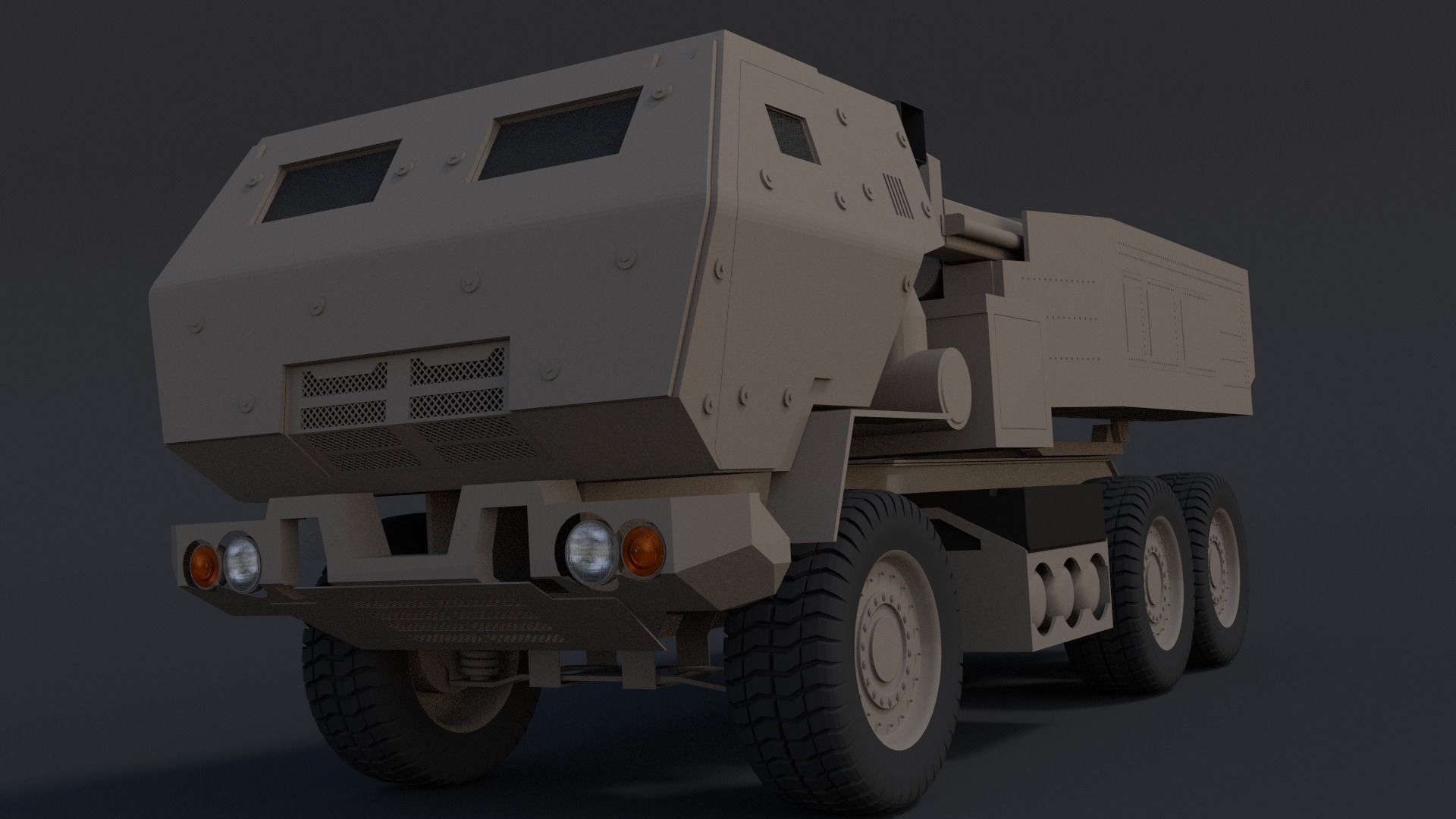 Himars MLRS 3D model | CGTrader