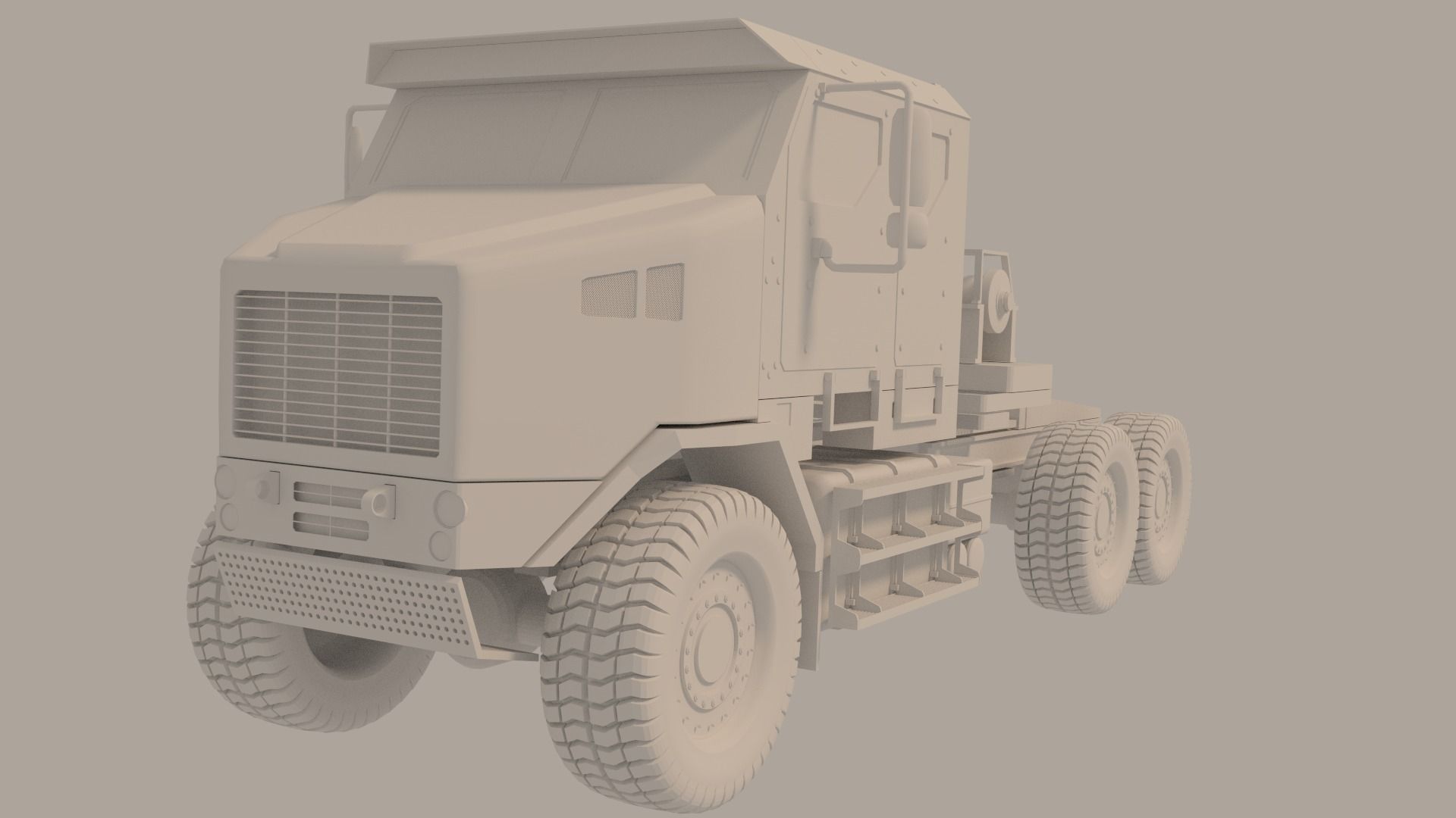 Hets M1070 truck 3D model | CGTrader