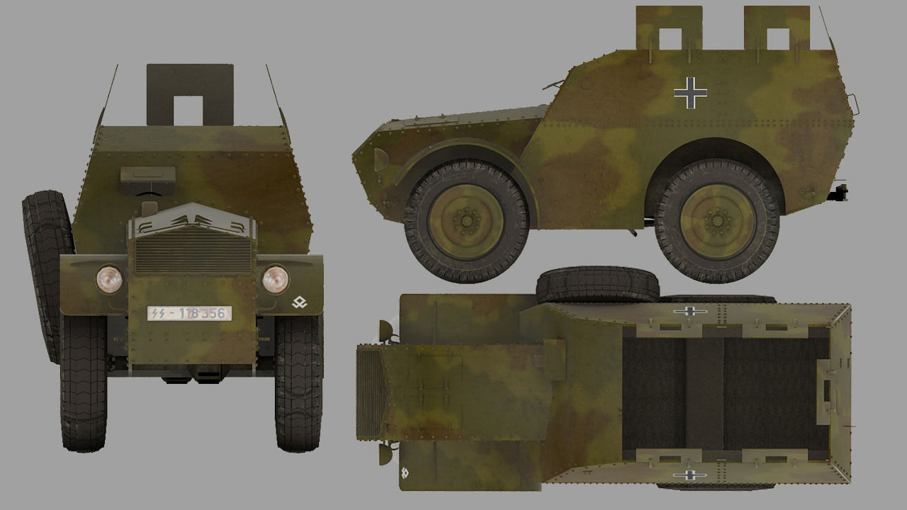 Autoprotetto Fiat Spa AS37 3D model | CGTrader