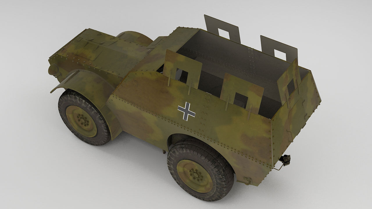 Autoprotetto Fiat Spa AS37 3D model | CGTrader