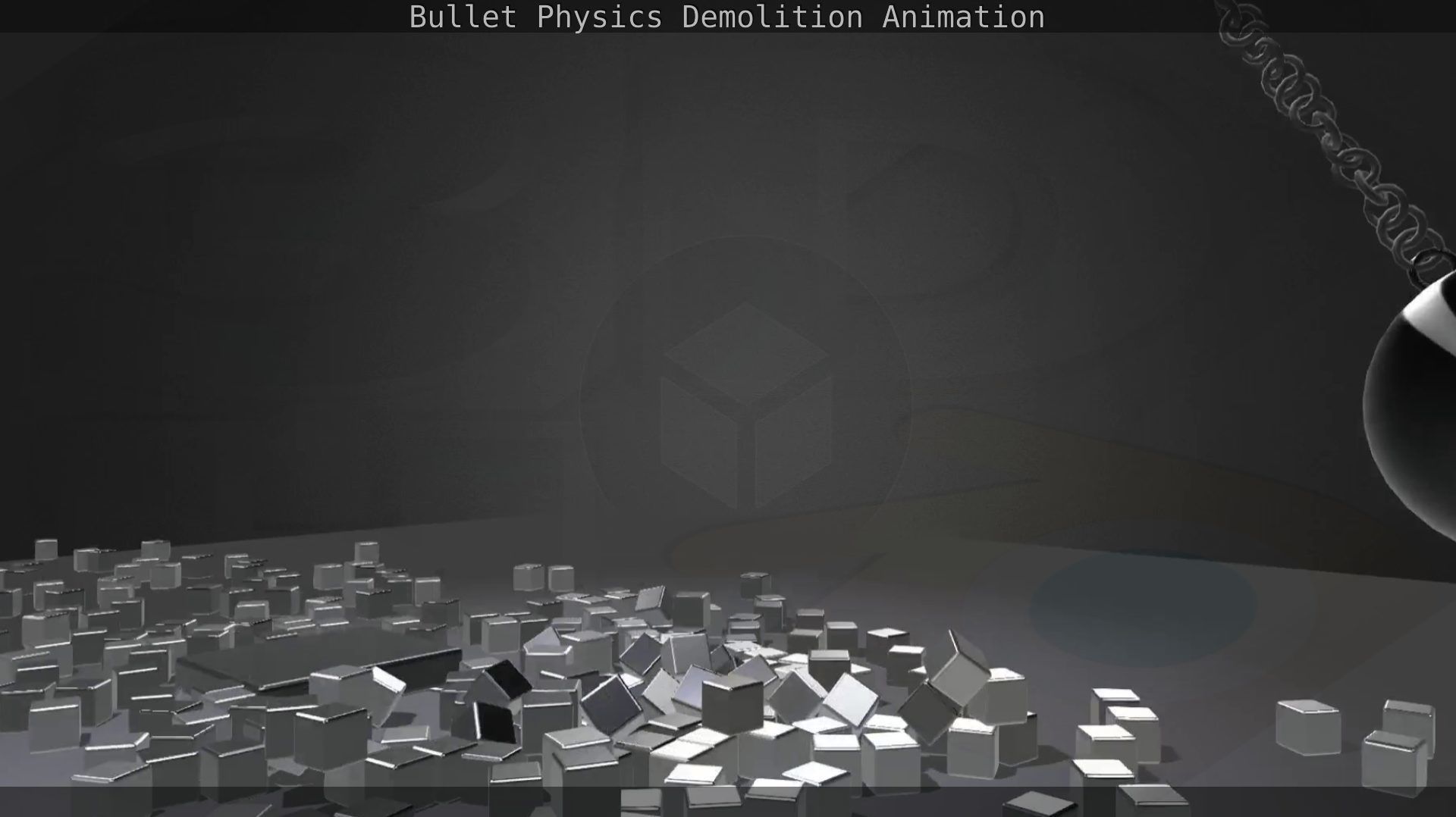 Bullet Physics Demolition Animation free VR / AR / low-poly 3D model ...